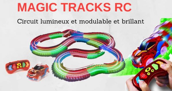 MAGIC TRACKS RC : Test, Avis circuit lumineux avec une voiture