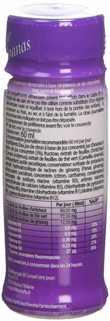 Arti Shot : Avis, Test et Guide de la formule Arti Shot Plus